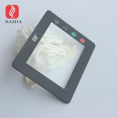 China Custom anti glare AG tempered glass for vehicle-mounted monitor display front cover lens for sale