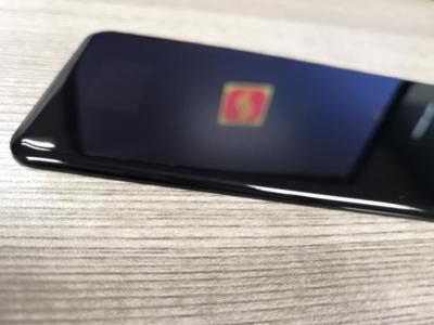 China custom color printing 2mm Tempered Glass Panel for Fast Wireless Charger Pad (Black) for sale
