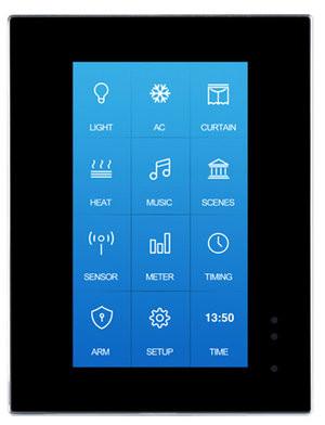 China custom 0.7mm 1.1mm chemical strengthened with color printed tempered glass panel for 7-15inch Tabletop Touchscreen for sale