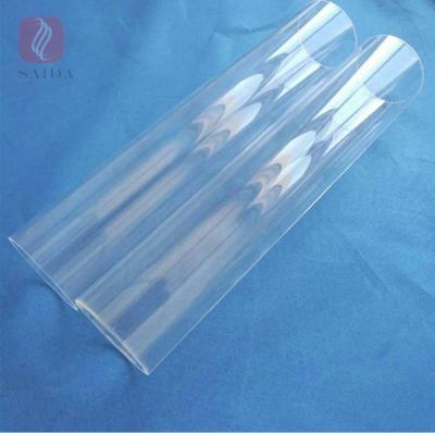 China 8inch tall 3inch diameter clear Glass cylinder for Filter Lamp Shades 2mm thickness for sale