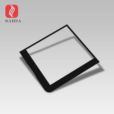 China custom OEM AGC 0.7mm 1.1mm chemical strengthened glass with silk screen printed for Rugged Tablet PC for sale