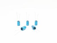China 100UF25V Bipolar Electrolytic Capacitor Non Polarized Electrolytic Capacitor for sale