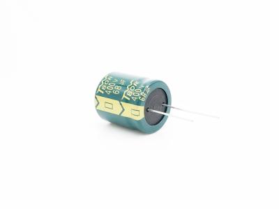 China 68UF400V tipo radial condensador de la luz del LED en venta