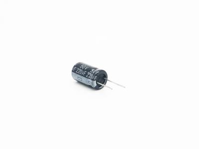 Κίνα Ηλεκτρολυτικοί πυκνωτές 10X17MM αργιλίου SMR 220UF 50V ακτινωτοί προς πώληση