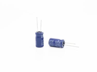 中国 33uF50V高周波低いESRのコンデンサー6.3X11MM ISO9001 販売のため