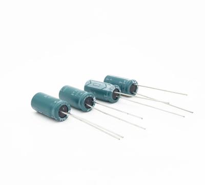 Cina Condensatori elettrolitici di alluminio radiali 10UF200V di ISO9001 8X16MM in vendita