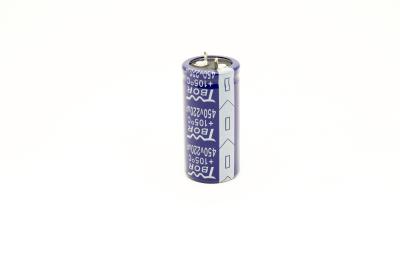 China Capacitor de alumínio ISO9001 à prova de explosões de 30x35mm 220uf 450v à venda