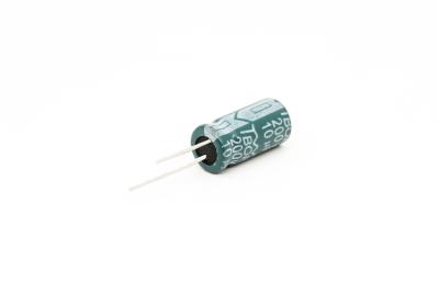 China Groene LEIDENE van PST Lichte Condensator 100uf 200v 8000 Uren Met lange levensuur Te koop