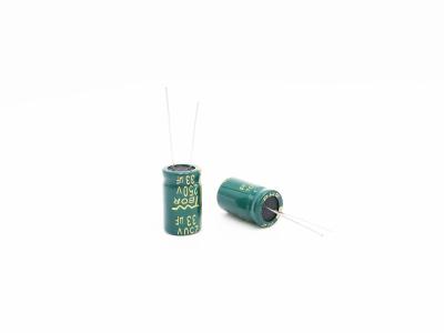 Cina condensatore elettrolitico di alluminio radiale 33UF250V di 13x20mm in vendita
