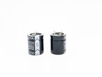 China Explosion Proof 1200uf 200v Capacitor 30X55MM Al Electrolytic Capacitor for sale