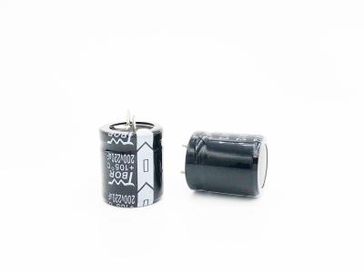 China Explosion Proof 1200uf 200v Capacitor 30X55MM Al Electrolytic Capacitor for sale