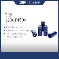 China 25x30mm 120uF 450V UPS Capacitor Replacement Large Capacitance for sale