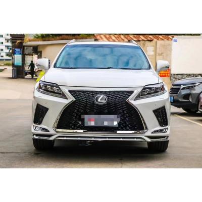 China 2020 Style Upgraded Car Accessories Body Kit Front Bumper Headlight Grille for Lexus RX 270 300 350  2009-2015 for sale