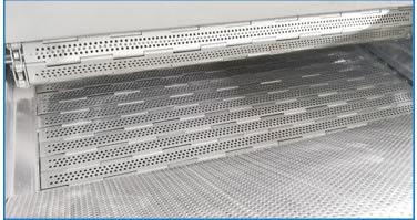 automatic continuous chicken deep fryer machine