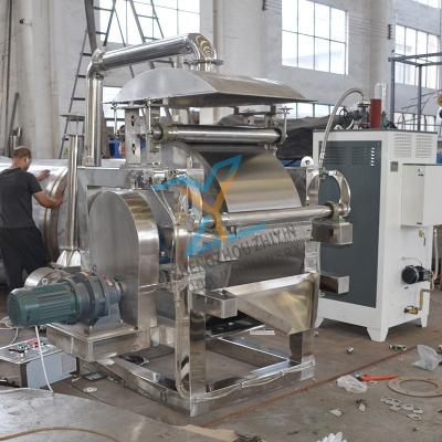 China SUS304 Emulsion Scraper Drying Machine Liquid Chemical Crystallization Drying Machine Steam Heating Drum Scraper Drying Machine for sale