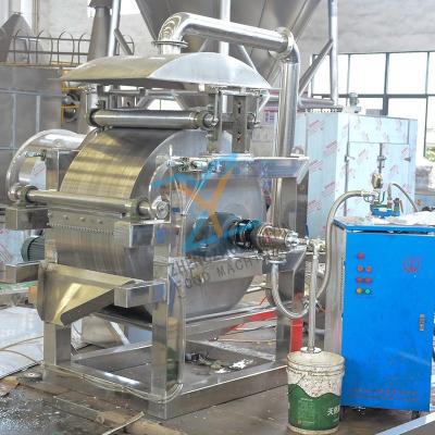 China SUS304 Emulsion Scraper Drying Machine Liquid Chemical Crystallization Drying Machine Steam Heating Drum Scraper Drying Machine for sale