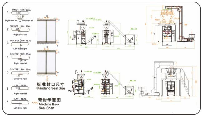 food packing machine French fries Banana Potato chip packing machine