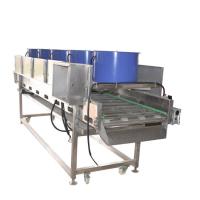 China Commercial Fruit Dehydrator Machine 700mm Potato Chips Deoiling Drying 600kg/h for sale