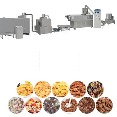 China Van de de Cornflakesproductielijn van de voedselrang van de de Snacksrookwolk de Extrudermachine 350kg/H Te koop