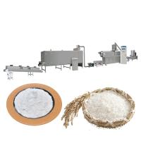 China Twin Screw Extruder Machine for Cereal Snacks Puffed Grain 100-500 kg/h for sale