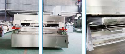 China Swing Oven Electricity Heating Nut Roaster Machine 60kg/Batch for sale