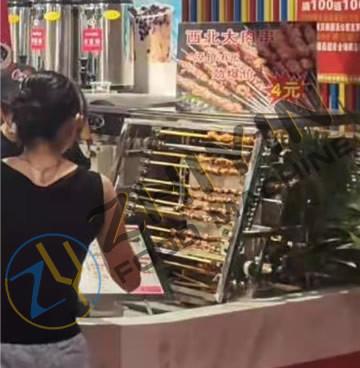 Cina Beef Kebab Lamb Kebab BBQ Machine, Outdoor LPG Heating BBQ Grill in vendita