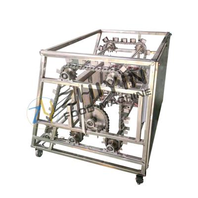 LPG Heating Kebab Machine 32 Skewers Barbecue Machine