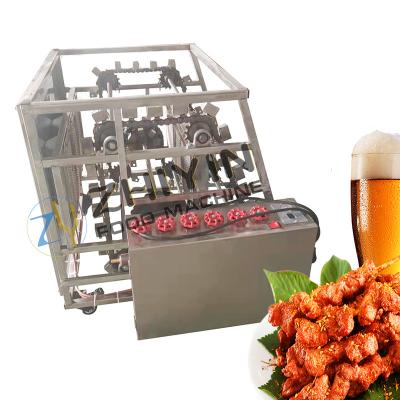 China Regelbare Snelheidslpg die Automatische de Barbecuemachine verwarmen van Schaapvleespennen for sale