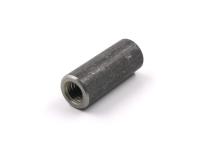 China M10 Long Coupling Blind Round Steel Nuts Q235 Mild Steel for Construction for sale