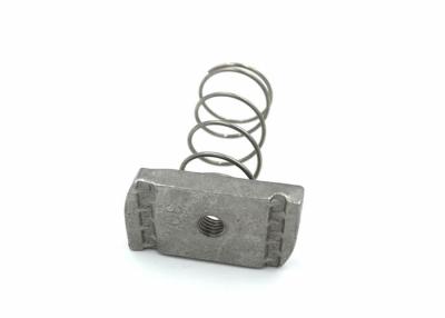 China Plain Fastener Nuts Stainless Steel Spring Nuts Assembled With Aluminum Extrusion Profiles for sale