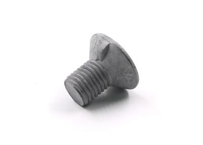 China Mergulho quente material escareado liso do parafuso SAE1008 da ponta DIN604 da categoria 4,8 galvanizado à venda