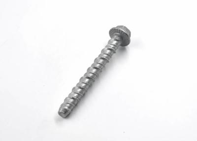 China Hardened Fasteners Screws Bolts Indented  Serrated Hex Head Concrete Screws for sale
