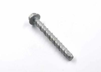China Hardened Fasteners Screws Bolts Indented  Serrated Hex Head Concrete Screws for sale