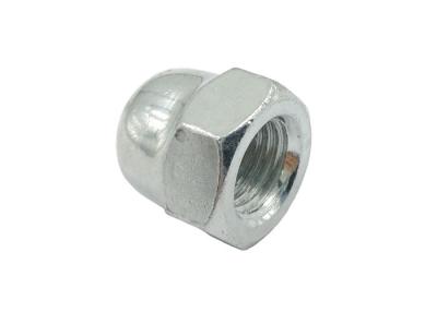 Cina Zinc Plated Mild Steel Grade 6 Hexagon Domed Cap Nuts DIN1587 in vendita