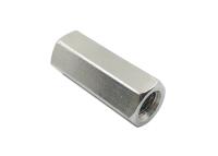 China Custom Stainless Steel A2 Hexagon Coupling Nuts M6 M16 for Outdoor Construction for sale