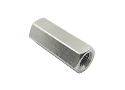 China Custom Made Stainless Steel A2 Hexagon Coupling Nuts for Open-air Projects for sale