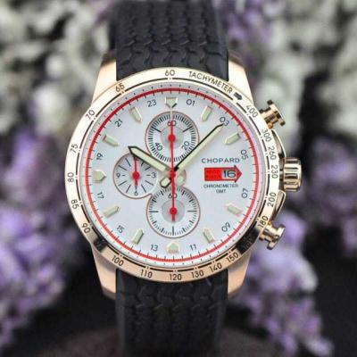 China Chopard Mille Miglia 2013 SS/RG Case Swiss Mot. Dia.44mm Rubber buckle for sale