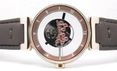 China LV Fashion Women's Swiss Quarz Mot. Watches Leather Strap for sale