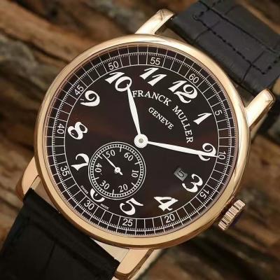 China 2017 Franck Muller Liberty Freedom Leather Strap Automatic Mechainaical Watches for sale