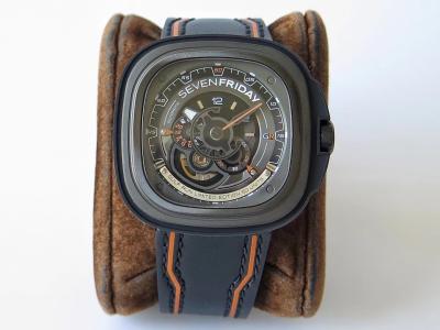 China SevenFriday P3B/07 Gulfrun 2018 Limited Edition DLC/LE Black SVF Jap Miyota - SF005 for sale