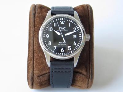 China IWC Mark XVIII IWC327006 SS/LE BLack Dial V7F Asia2892 - IWC005A for sale