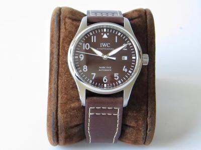 China IWC Mark XVIII IWC327006 SS/LE Brown Dial V7F Asia2892 - IWC005D for sale