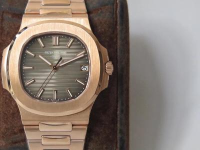 China PP Factory Top Patek Nautilus Nautilus Jumbo Ref.5711/1R Rose Gold V3 Edition for sale