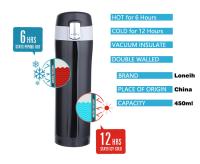 China 15oz Travel Coffee Flask for sale