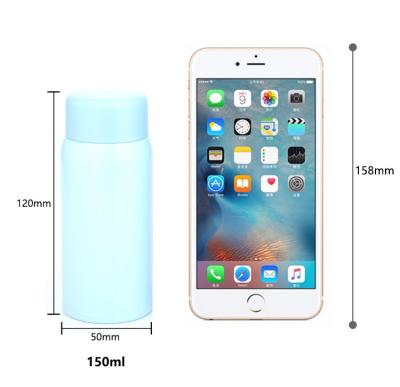 Cina Famiglia 120mmx50mm 150ml BSCI Mini Thermos Flask in vendita