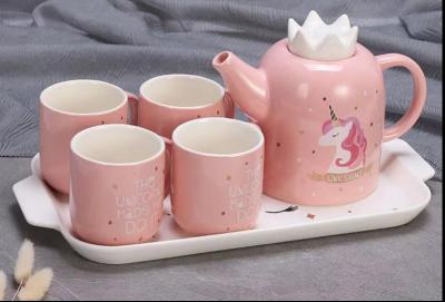 Cina 8cmx7cm Unicorn Coffee Cup in vendita