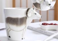 China 450ml Ceramic Reusable Coffee Cup for sale