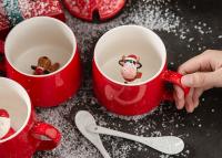 China 10oz Christmas Deer Mug for sale