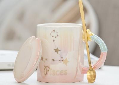 China Tazas de café de cerámica de encargo del zodiaco 330ml los 9.5cmx8cm en venta