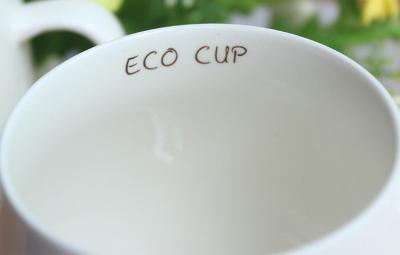 Cina Espressione che stampa la tazza ceramica sveglia del tè della tazza con le tazze da caffè ceramiche della maniglia in vendita